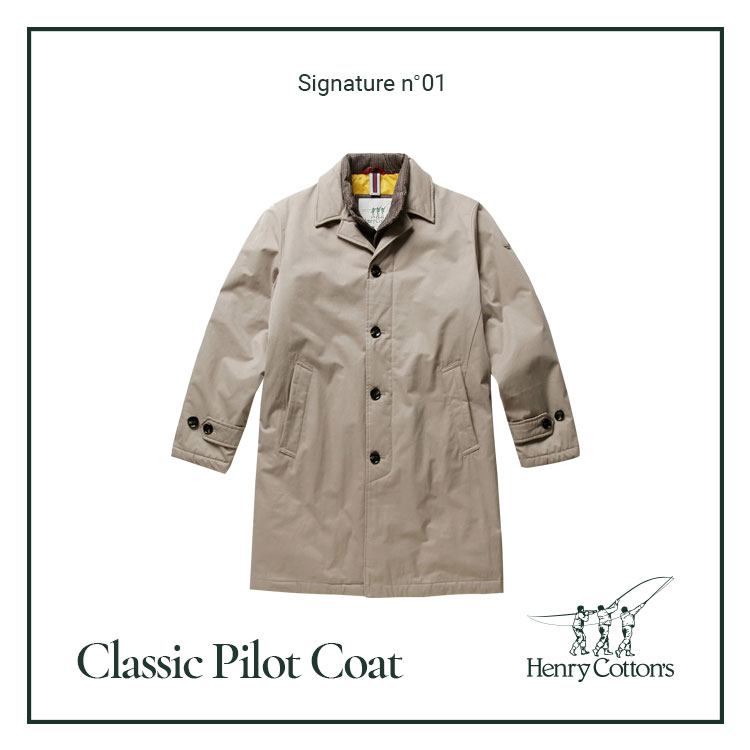 SIGNATURE #1. Classic Pilot Coat