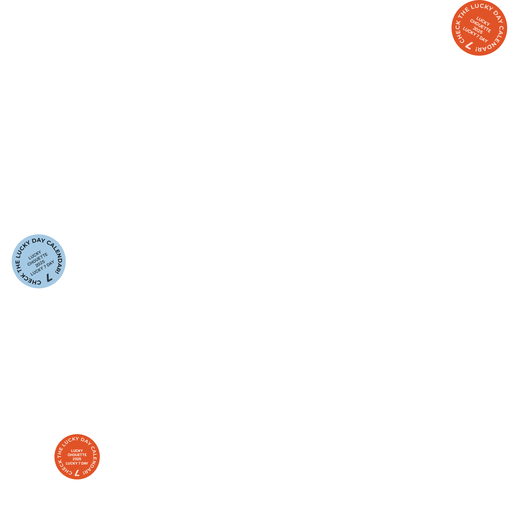 2025 LUCKY CALENDAR